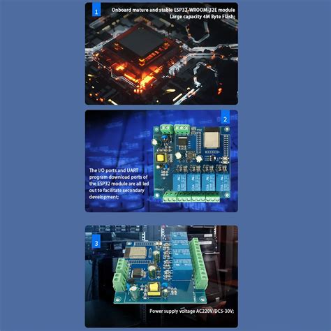 Módulo De Relé Wi Fi 24v Interruptor Inteligente Relé Módulo Ac Dc