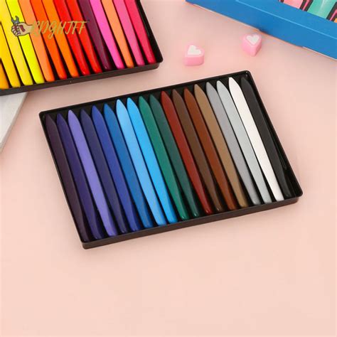 Rdghtff 36 Colors Triangular Crayons Triangular Colouring Pencil For
