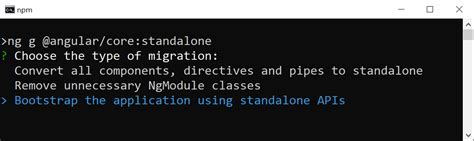 Automatic Migration To Standalone Components In Steps ANGULARarchitects