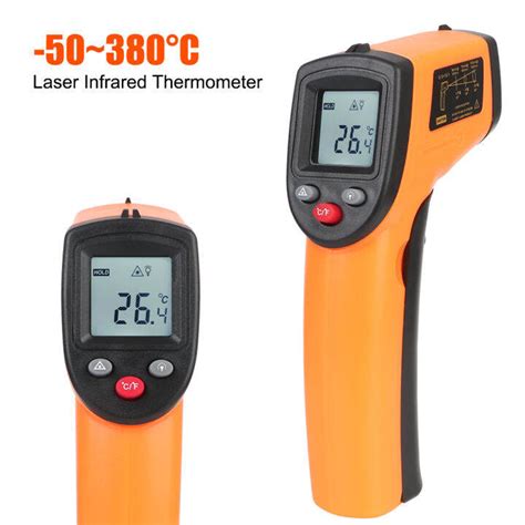IR Laser Temp Digital 50 380C GM320 Infrared Thermo Meter Industrial Infrared Pyrometer C F