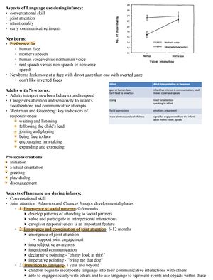 Syntax Lecture Notes Brown S Stages Of Development 1 0 2 MLU A 12