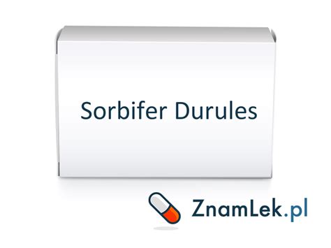 1 Sorbifer Durules Opinie Cena Zamienniki Ulotka Skład