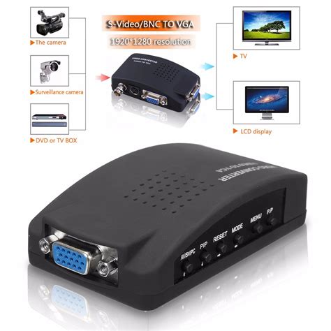 Bnc Component Video To Vga Converter Tidetex