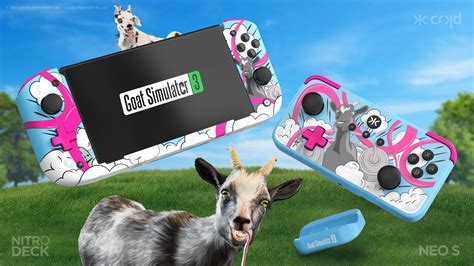Crkd Reveals Goat Simulator Controller Range