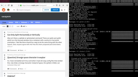 After Pango Update In Arch Linux Bemenu And Sway S Bar No Longer
