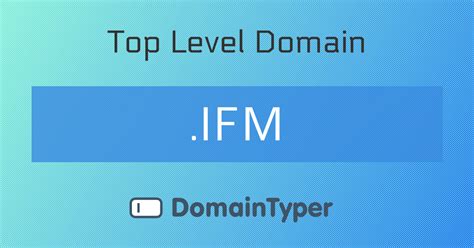 Ifm Domain