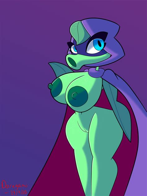 Rule 34 1girls Breasts Doregami Female Green Shadow Pvz Large