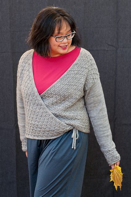 Wrap Cardigan Knitting Pattern Knitting