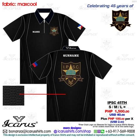 Ppsa And Ipsc 2021 Icarus Shirts