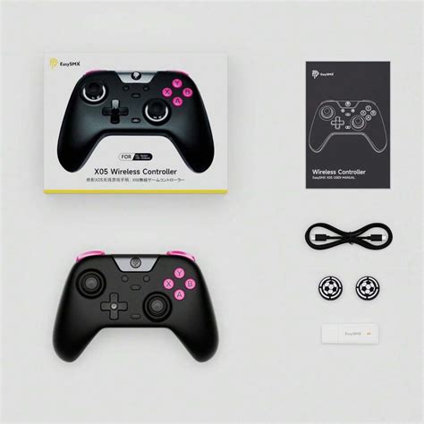 Easysmx Easysmx X05 Pc And Multiplatform Gaming Controller With Hall Effect Joysticks 7 Light