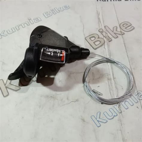 Shifter 3 Speed Microshift Shifter Kiri 3 Sp Bisa Juga Untuk 2 Speed
