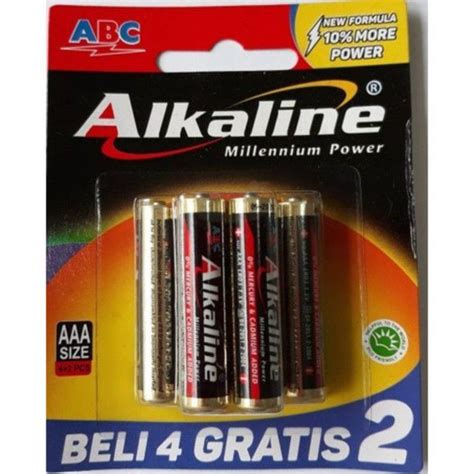 Baterai Abc Alkaline Aaa Isi