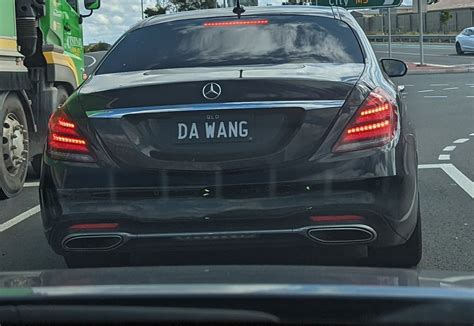 He Is Da Wang R Licenseplates