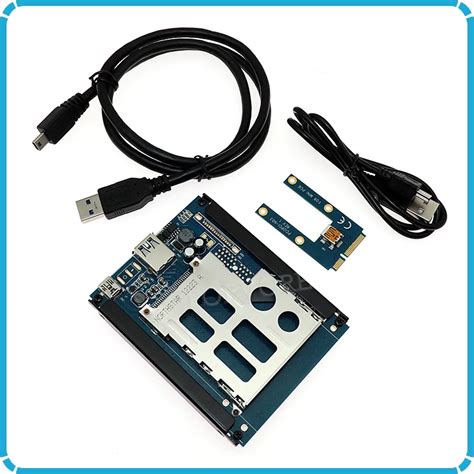 Half Full Size Mini Pci E Usb 20 To Expresscard 34 54mm Slot Adapter
