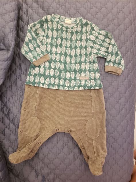 Macacão De Pezinho Com Manga Roupa Infantil Para Menino Green