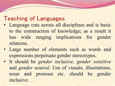 Module 16 Relevance Of Gender Dimensions In Teaching And Learning Process PPTX