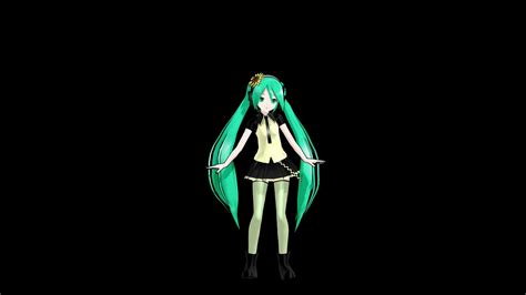 Mmd Hologram Ready Weekender Girl Lat Pansy Miku Youtube