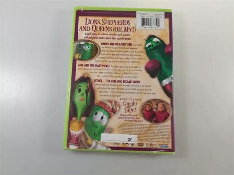 Veggietales Heroes Of The Bible Dvd 2002 Big Idea Free Shipping