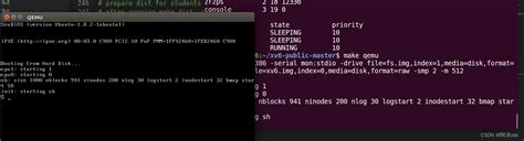 Xv6操作系统中增加一个系统调用xv6带参数的系统调用进程状态命令ps子进程优先的fork Csdn博客