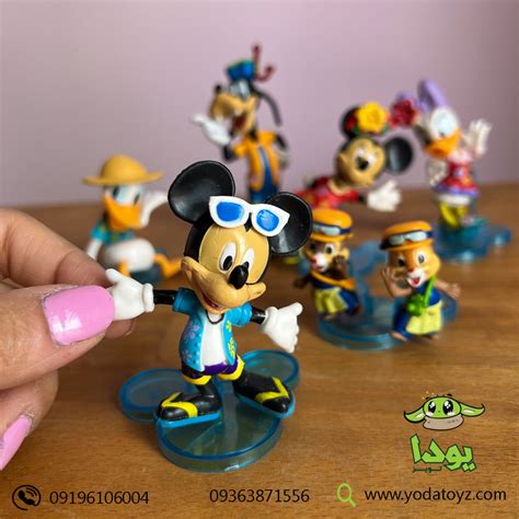 فیگور 6 عددی دیزنی میکی موس و