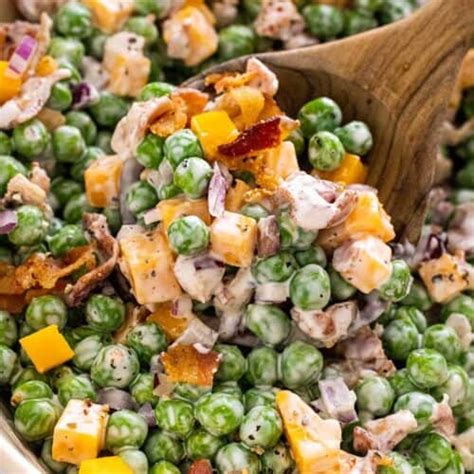 Classic Pea Salad Recipe Jessica Gavin