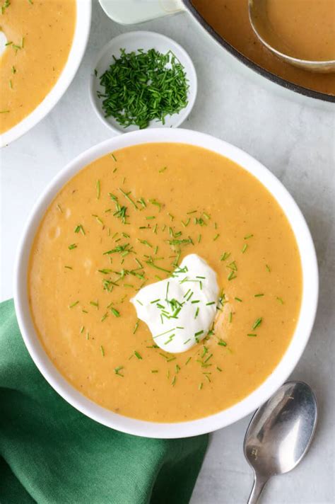 Easy Creamy Potato Soup One Pot Recipe