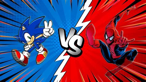 Sonic Vs Spider Man Sprite Animation Youtube