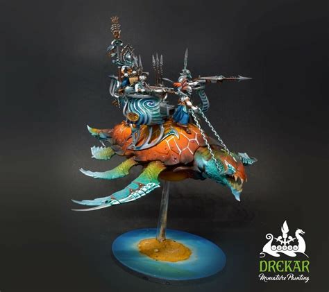 Akhelian Leviadon Idoneth Deepkin Age Of Sigmar COMMISSION