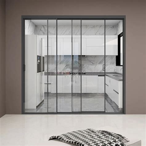 China Narrow Frame Triple Stacking Sliding Door Supplier Manufacturer Factory Direct Price