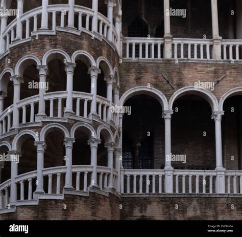 The Graceful Staircases And Arches Of The Iconic Scala Contarini Tower