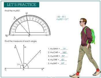 Geometry Powerpoint Teaching Measuring Segments Angles Distance