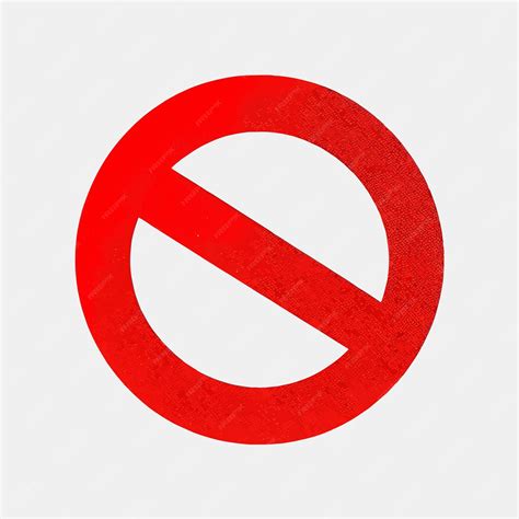 A Circular Symbol With A Diagonal Line Crossing It From The Top Left To The Bottom Right