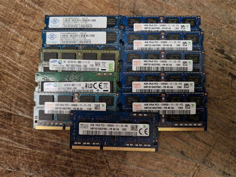 Ram 4gb So Dimm Ddr3 1600mhz Různé Modely Operační Paměť Aukro