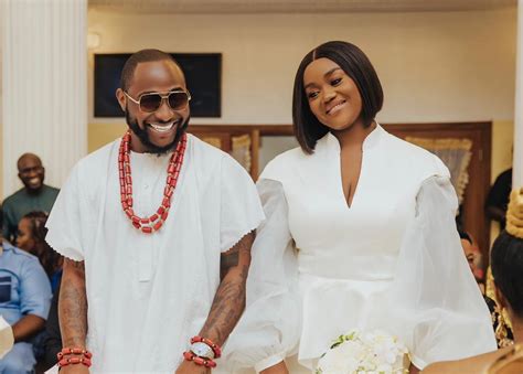 Pictures Of Davido Chiomas Wedding Surface Daily Trust