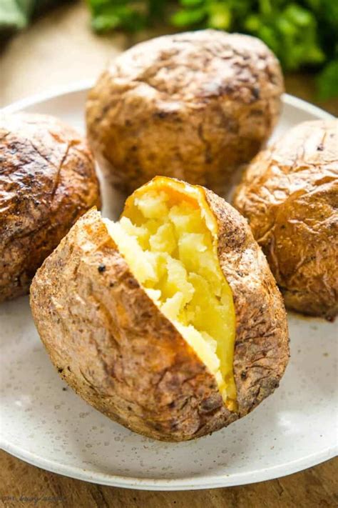 Air Fryer Baked Potatoes The Busy Baker
