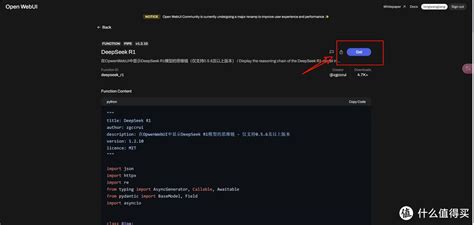 docker安装 open webui，调用api使用满血 deepseek r1 推理 联网 服务软件 什么值得买