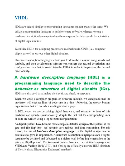 vhdl unit 2 part 1 pdf