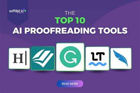 Top 10 AI Proofreading Tools Review - Softlist.io