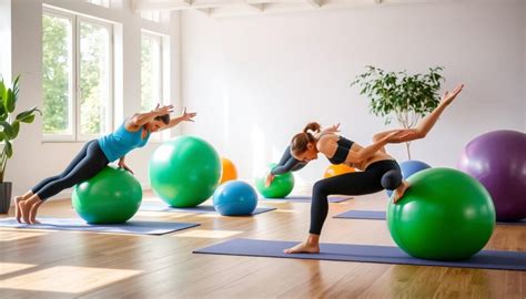 10 Powerful And Effective Yoga Ball Workouts For Beginners