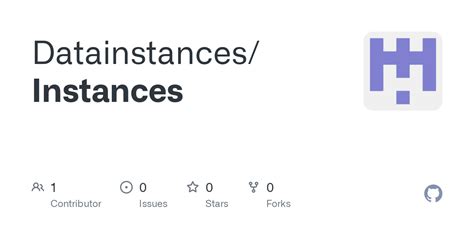 Github Datainstancesinstances