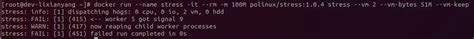docker 内存 limit 与 swap 限制 docker memory swap csdn博客