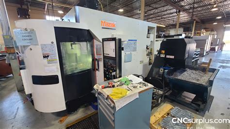 Mazak Variaxis J 5005x Vertical 5 Axis Cnc Machining Center