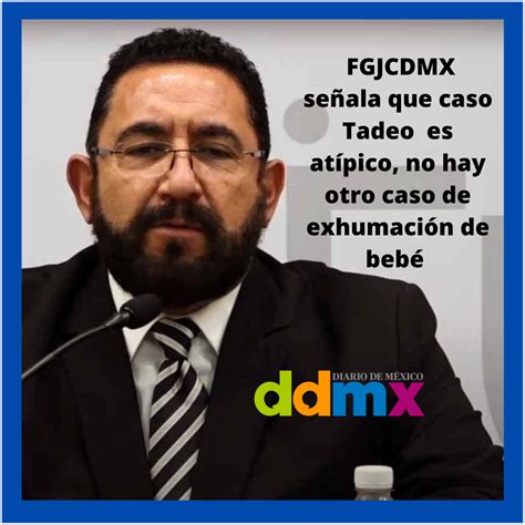 Caso Del Bebé Tadeo Es Atípico Y Que No Diario De México