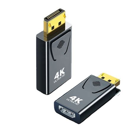 dp displayport display port male to hdmi 1 4 4k female head adapter convertor อะแดปเตอร์ หัว