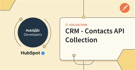 Crm Contacts Api Collection Get Started Postman Api Network