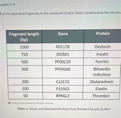 Solved Record The Identifications If The Separated Fragments