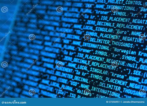 Html Codes Stock Image Image Of Education Program Programming 37256951