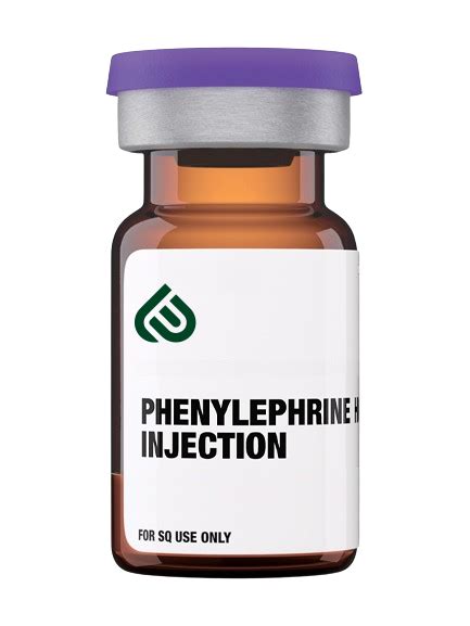 Phenylephrine Hcl Injection Luxi Wellness