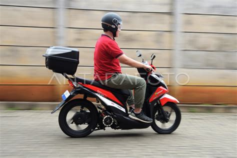 PROGRAM KONVERSI MOTOR BBM KE LISTRIK ANTARA Foto
