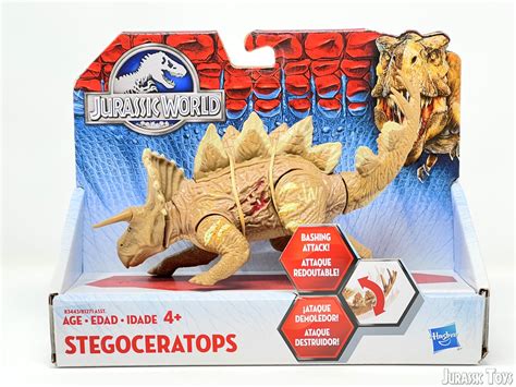 Basher And Biters Stegoceratops Tan Jurassic Toys The Museum